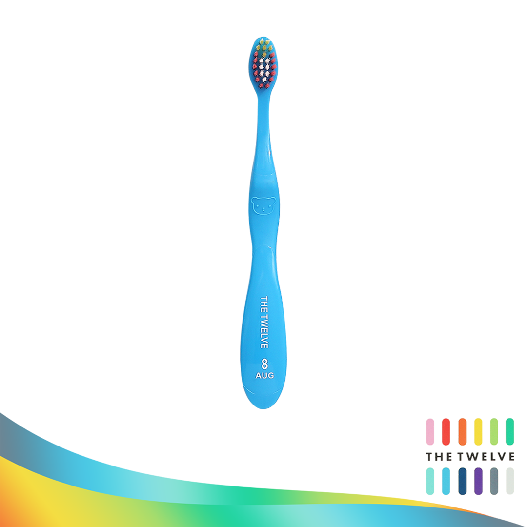 The Twelve Kids Toothbrush in Vivid Color 1 piece (Ages 3+) – The ...