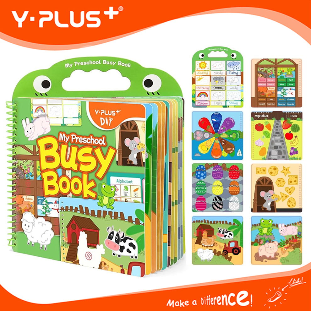 Y-Plus+ My Preschool Busy Book – The Little Store